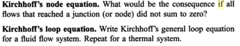 Solved Kirchhoff's node equation. What would be the | Chegg.com