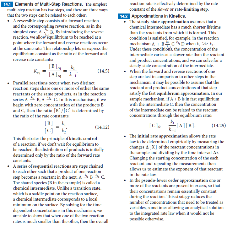 Solved 14.4 For the consecutive reactions find IBI as a | Chegg.com