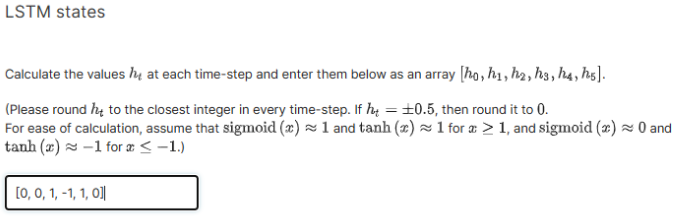 Solved The diagram below shows a single LSTM unit that | Chegg.com