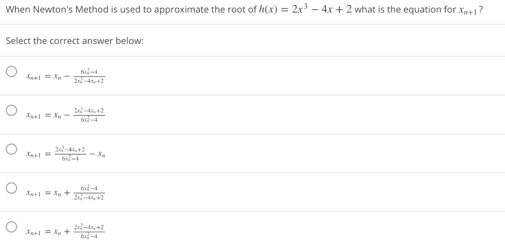 Solved Using Newton's Method to approximate \sqrt{65}, what | Chegg.com