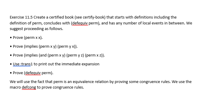 Solved Exercise 11.5 Create a certified book (see | Chegg.com