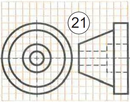 Solved Create a dimensioned drawing of the following sketch | Chegg.com