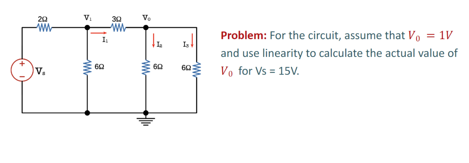 Solved For the circuit, assume that V0 = 1V and use | Chegg.com