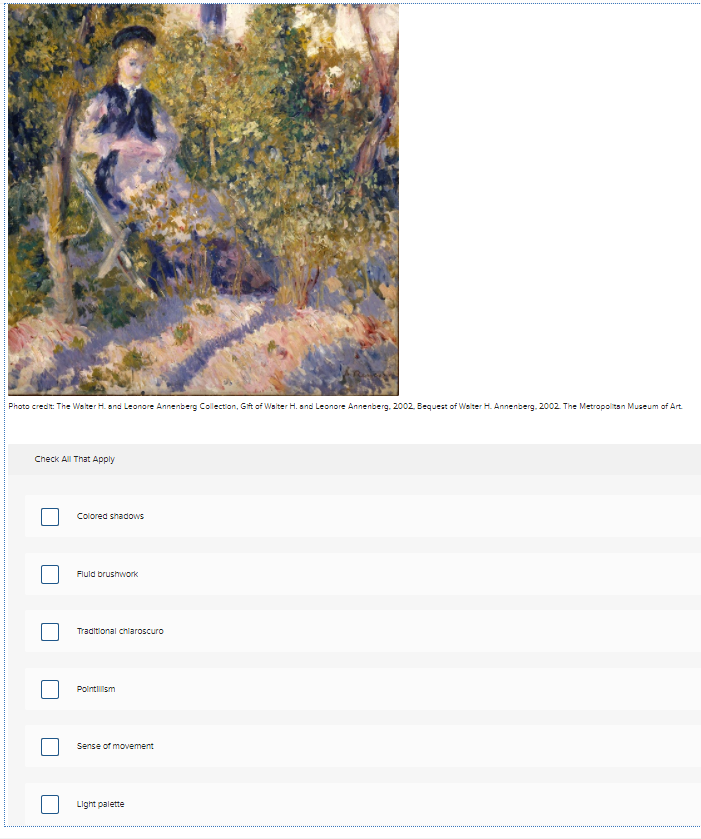 Photo credit: The Walter and Leonore Annenberg | Chegg.com