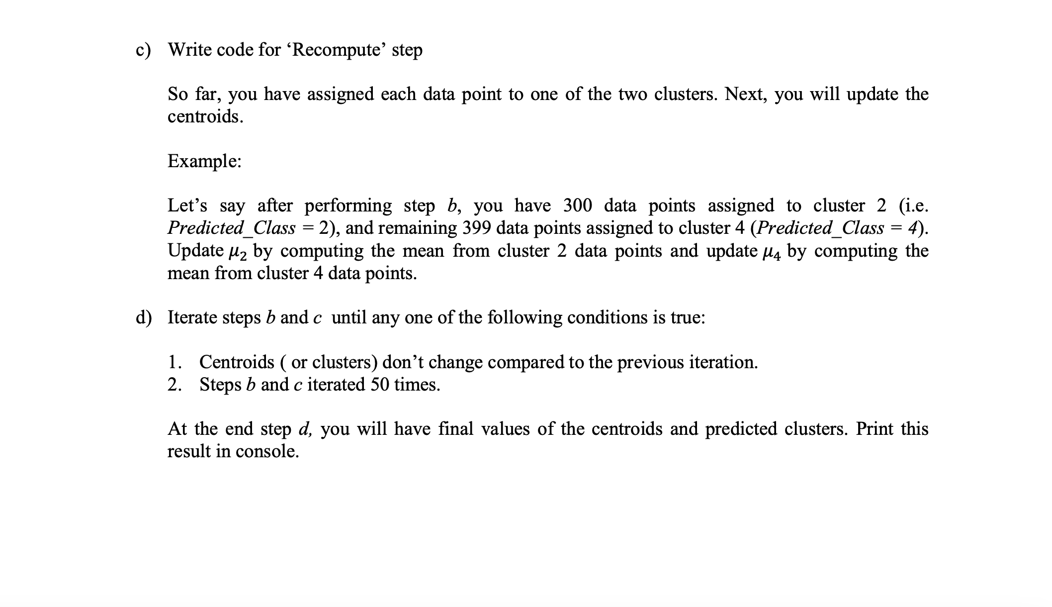 Solved Program ended after 4 iterations.DATA SET DESCRIPTION | Chegg.com