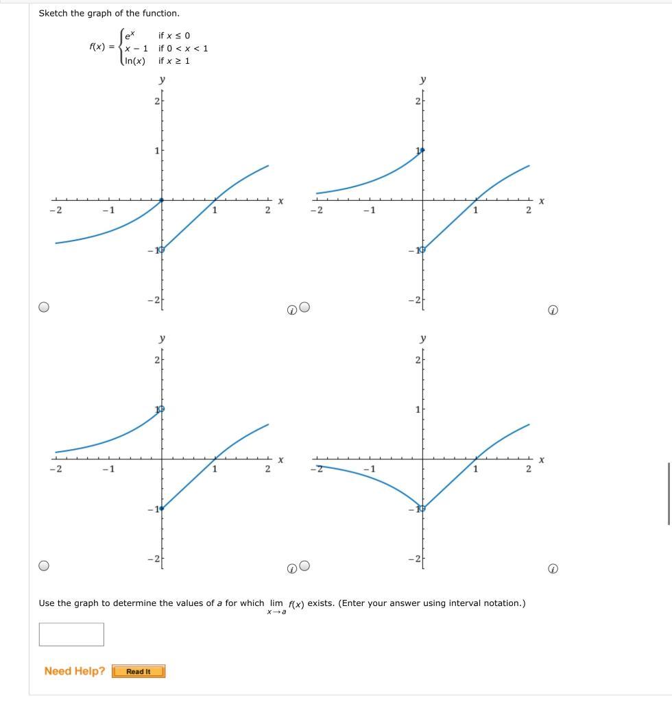 Solved Sketch the graph of the function. f(x) = x - 1 if so | Chegg.com