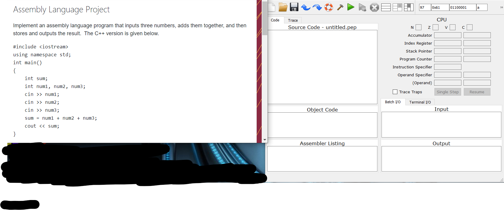 Solved Convert the given c++ code below into the pep8 | Chegg.com