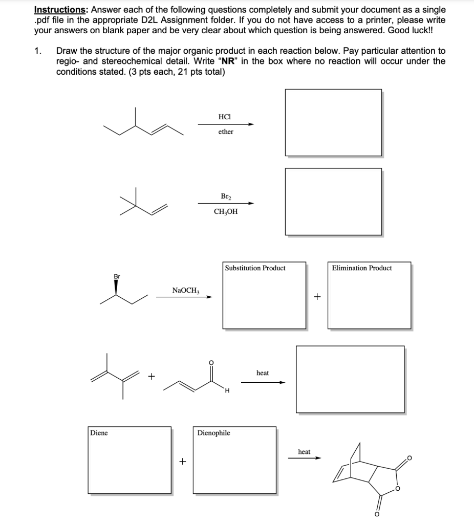 Solved Instructions: Answer each of the following questions | Chegg.com