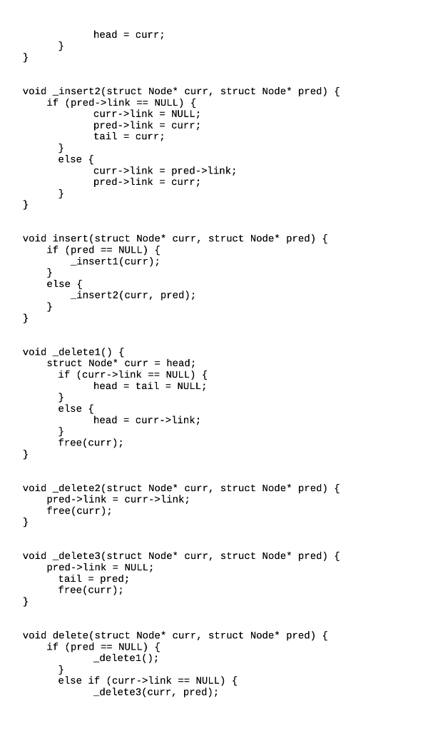 Solved DOUBLY LINKED LISTS (90 POINTS) You will get some | Chegg.com