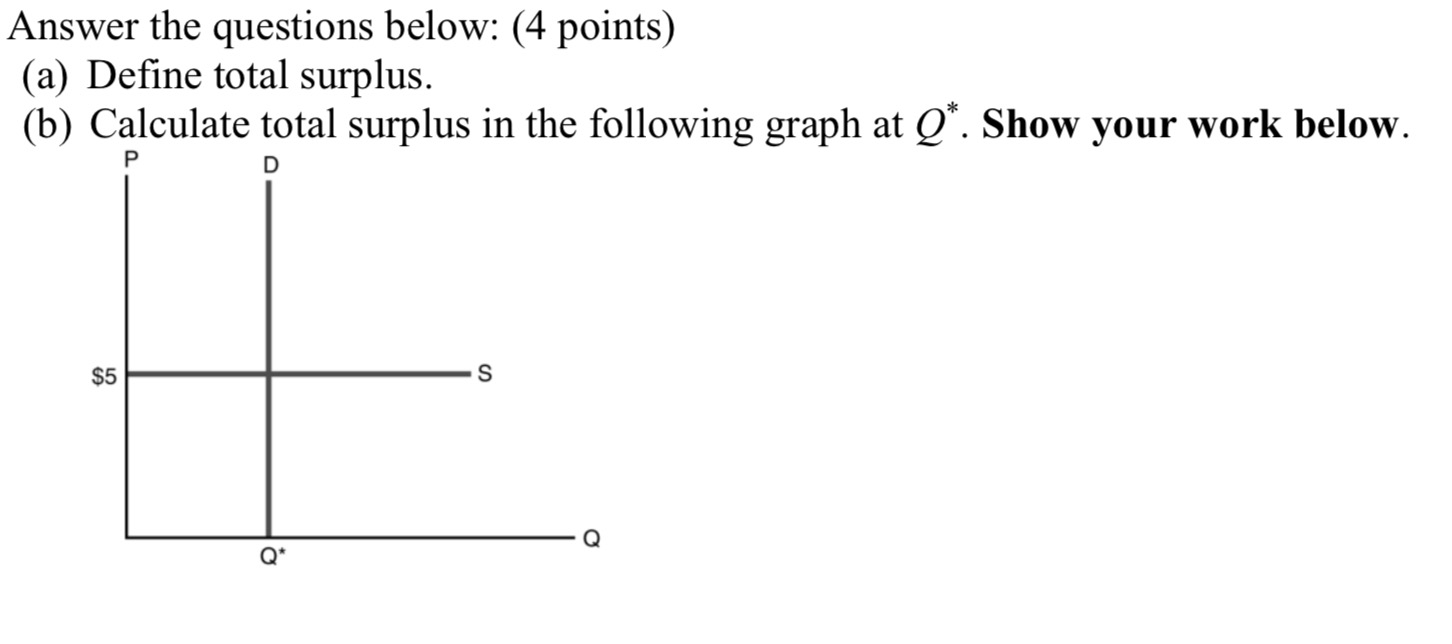 Solved Answer the questions below: (4 points) (a) Define | Chegg.com