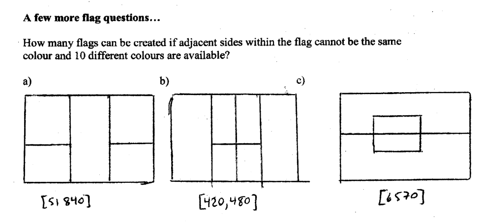 Solved A few more flag questions... How many flags can be | Chegg.com