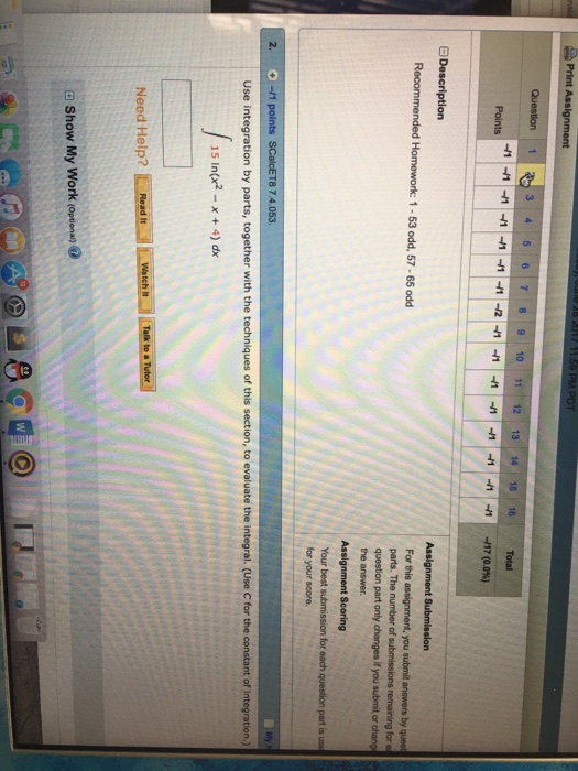 Solved Description Assignment Submission Recommended | Chegg.com
