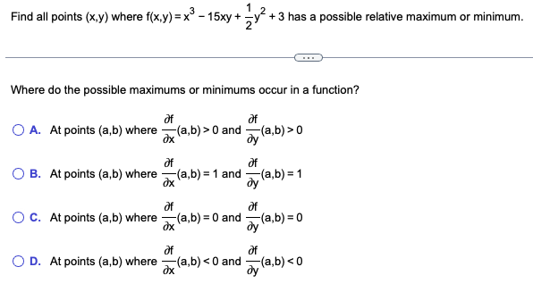 Solved Find the values of x and y that minimize xy+y2−x−4 | Chegg.com
