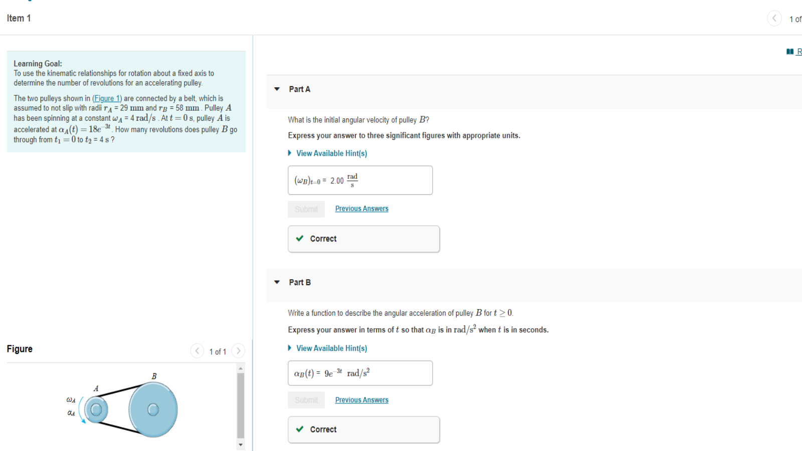 Solved Item 1 1 of IR Part A Learning Goal: To use the | Chegg.com