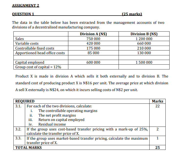 Solved The data in the table below has been extracted from | Chegg.com