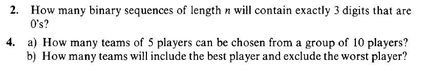 Solved 2. How many binary sequences of length n will contain | Chegg.com