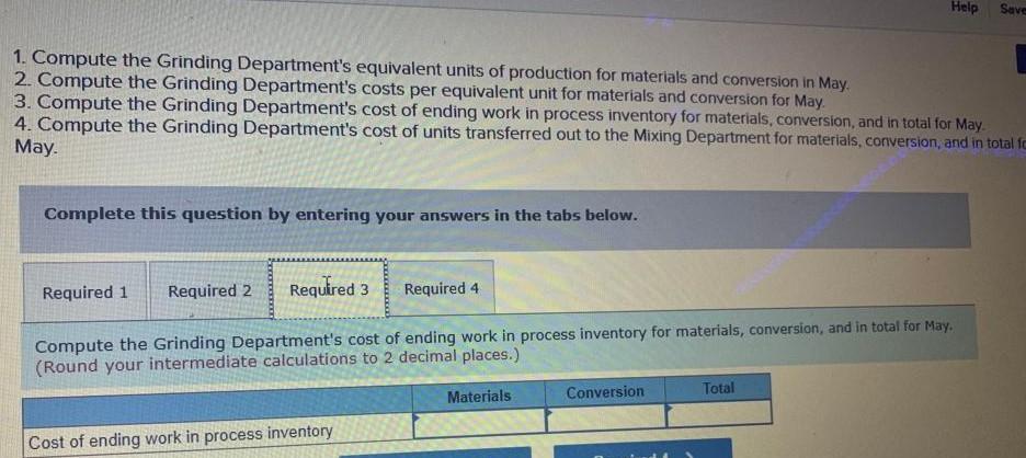 Solved . Check my ww Problem 5-14 (Algo) Analysis of Work in | Chegg.com