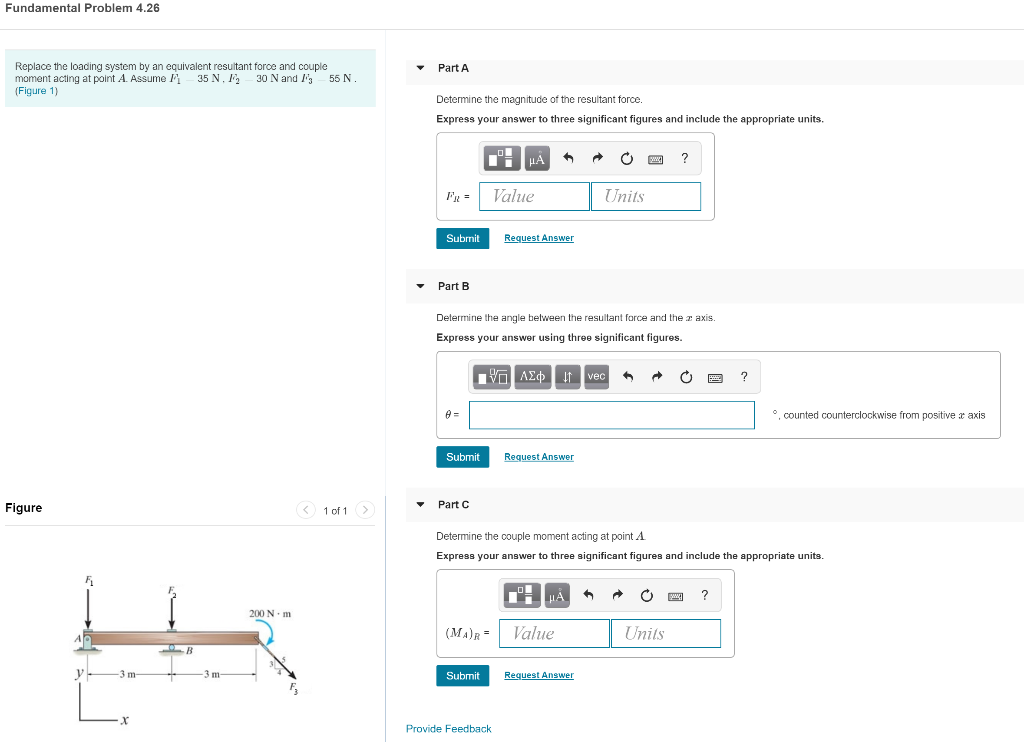 Solved Fundamental Problem 4.26 Replace the loading system | Chegg.com