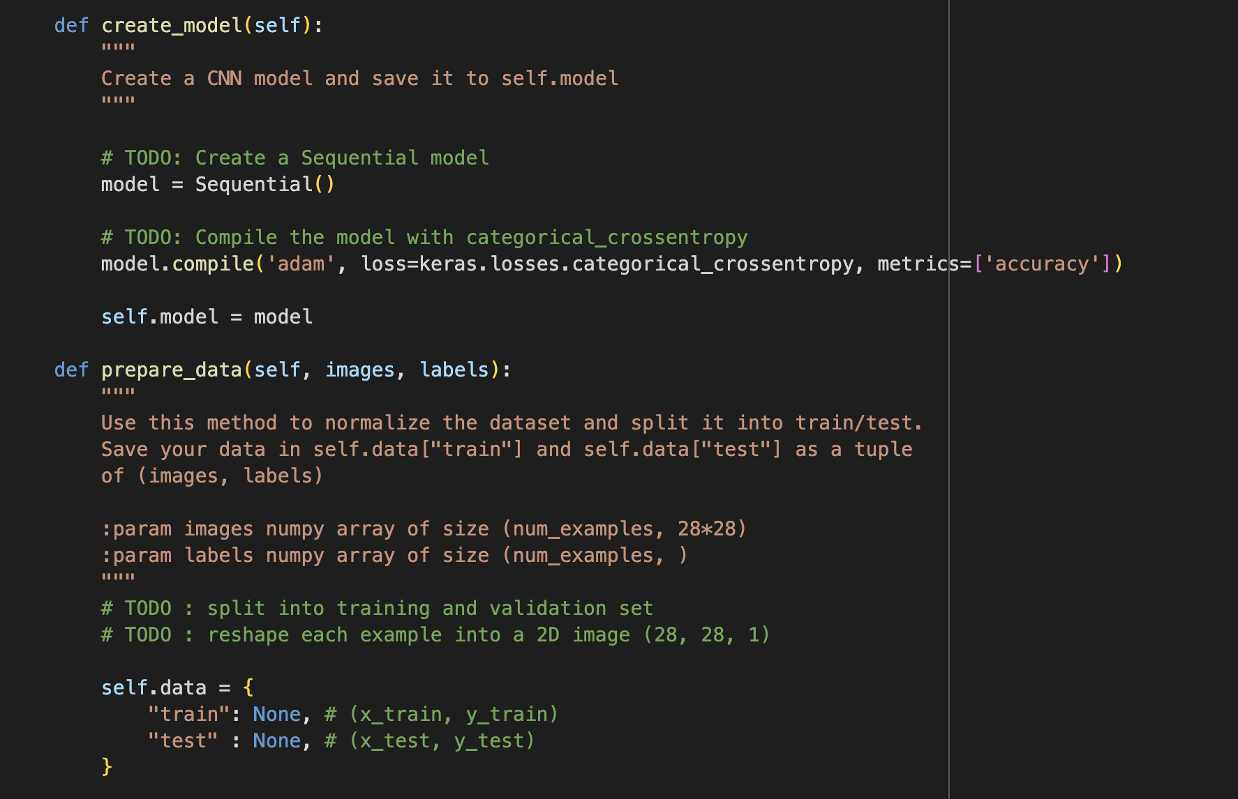 Solved The objective of this homework is to build a hand | Chegg.com
