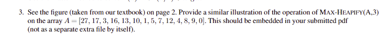 Solved Figure 6.2 The action of MaX−HeAPIFy(A,2), where | Chegg.com