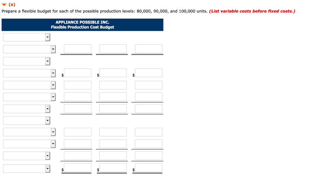 Solved Exercise 10-7 (Part Level Submission) (Video) | Chegg.com