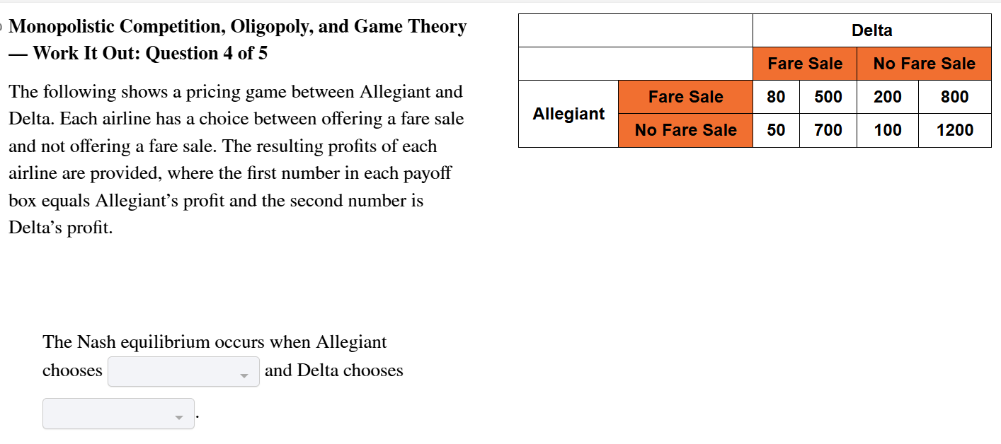 Solved Monopolistic Competition, Oligopoly, and Game Theory | Chegg.com