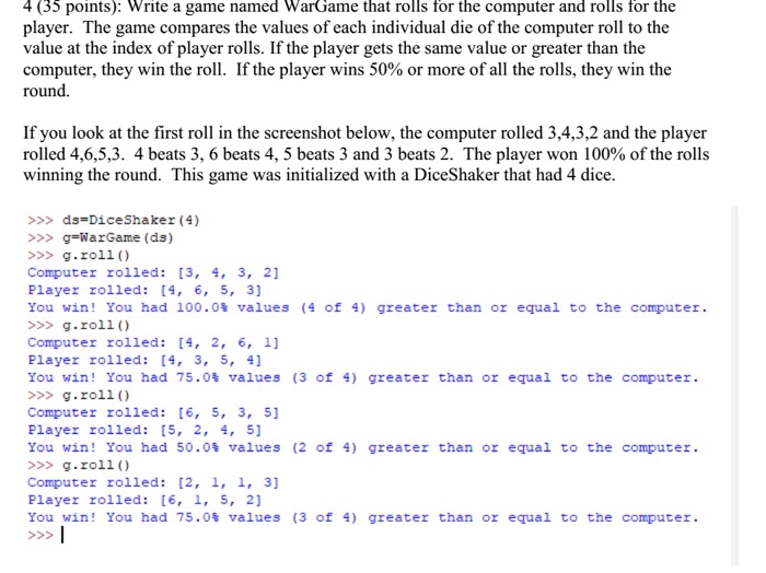 Solved python2.7 class | Chegg.com