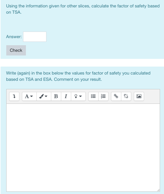We are to calculate factor of safety for the slope | Chegg.com