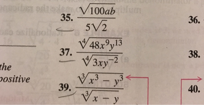Solved Divide and, if possible, simplify. Assume that all | Chegg.com