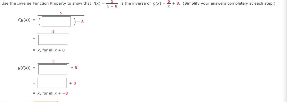 Solved Use the Inverse Function Property to show that | Chegg.com Solved Use the Inverse Function Property to show that | Chegg.com