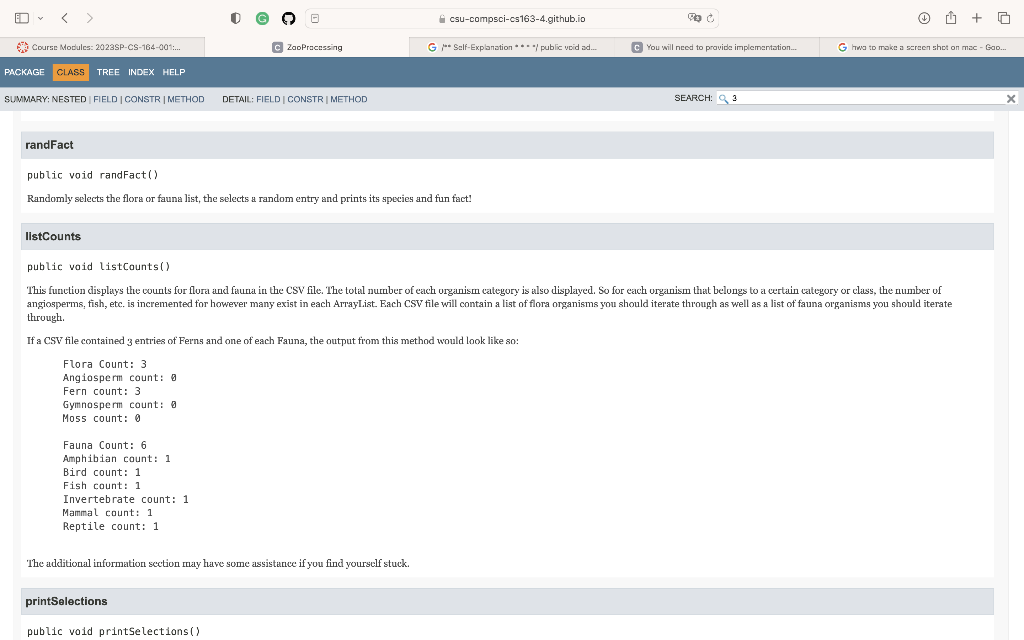 Solved public void processFile(String fileName) | Chegg.com