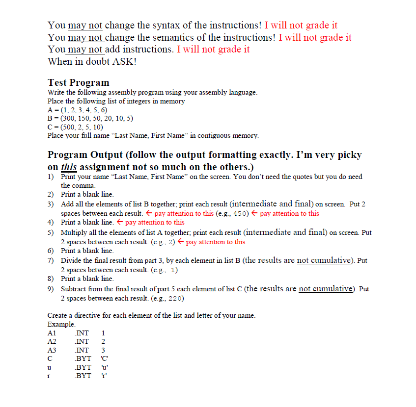 CS 4380 Project 1 Implement a Virtual Machine, which | Chegg.com