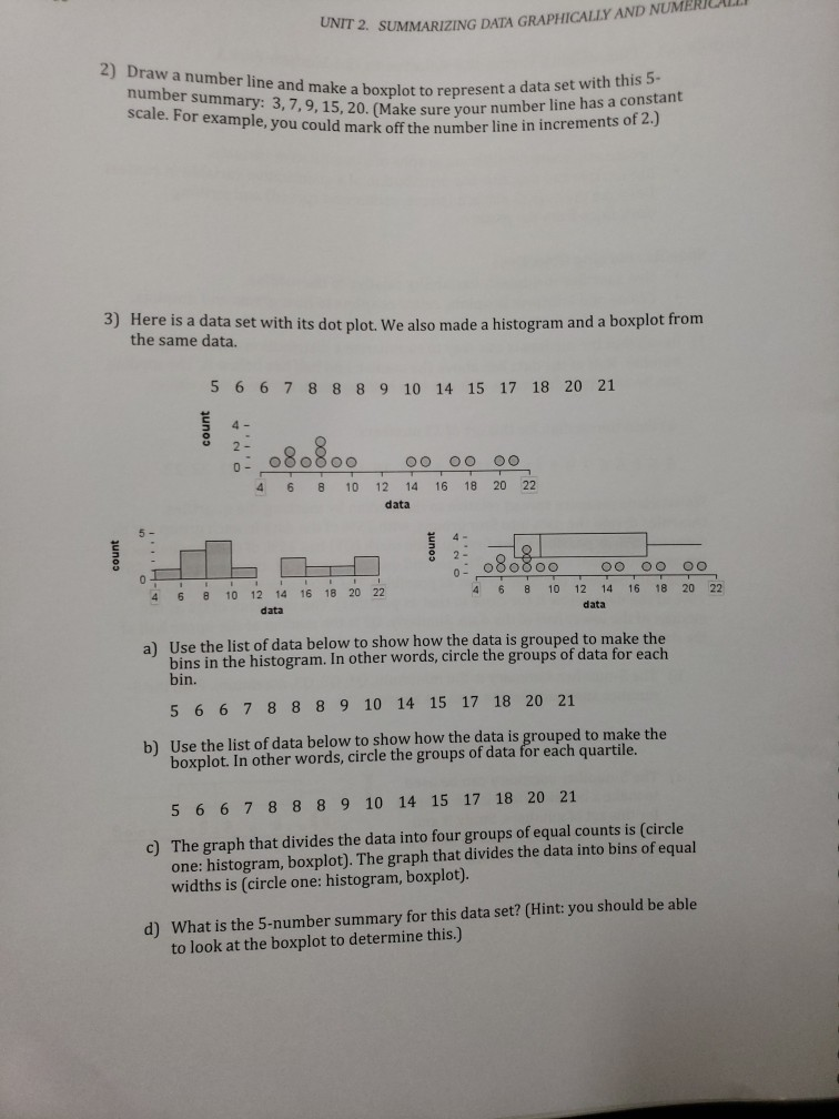 Solved Module 6 Measures Of Spread About The Median Module