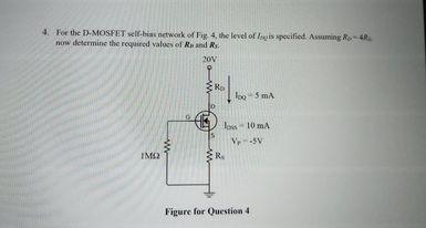 Solved 3. Determine Vaso, Ipe, Vps for the given circuit of | Chegg.com