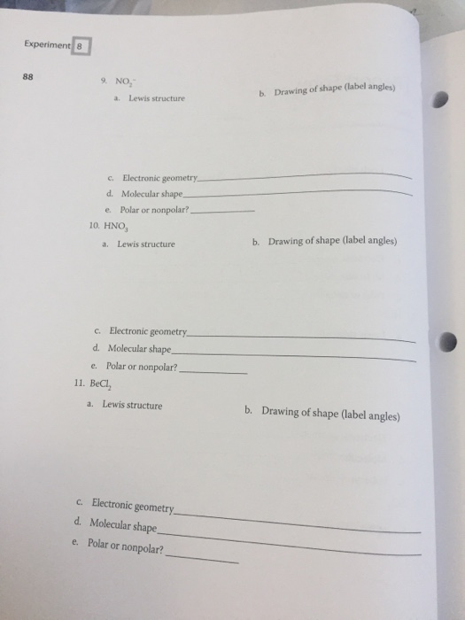 Solved 85 Report Form] Name Section t Instructors Signature | Chegg.com
