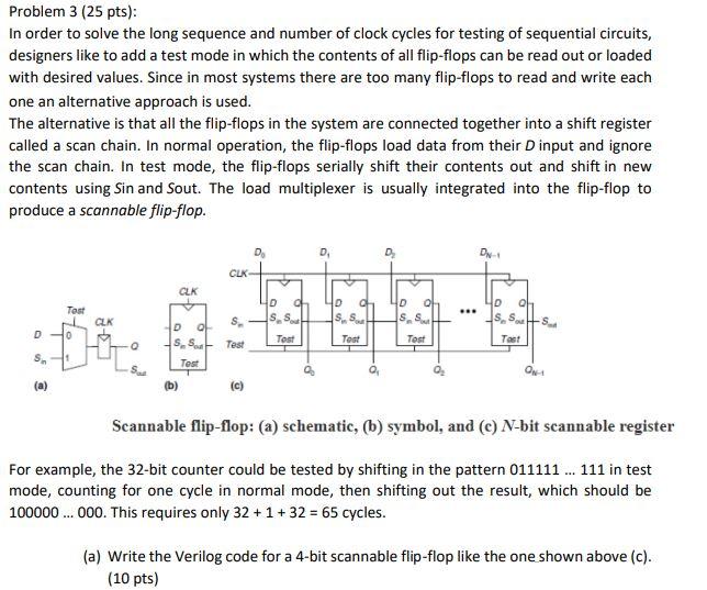 Solved Problem 3 ( 25 pts): In order to solve the long | Chegg.com