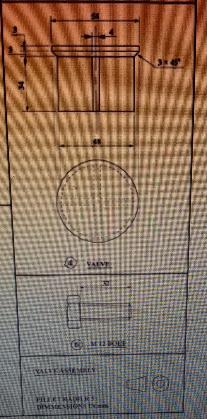 Solved valve assembly - Sheet1 Search Commands ? 2 x DS | Chegg.com