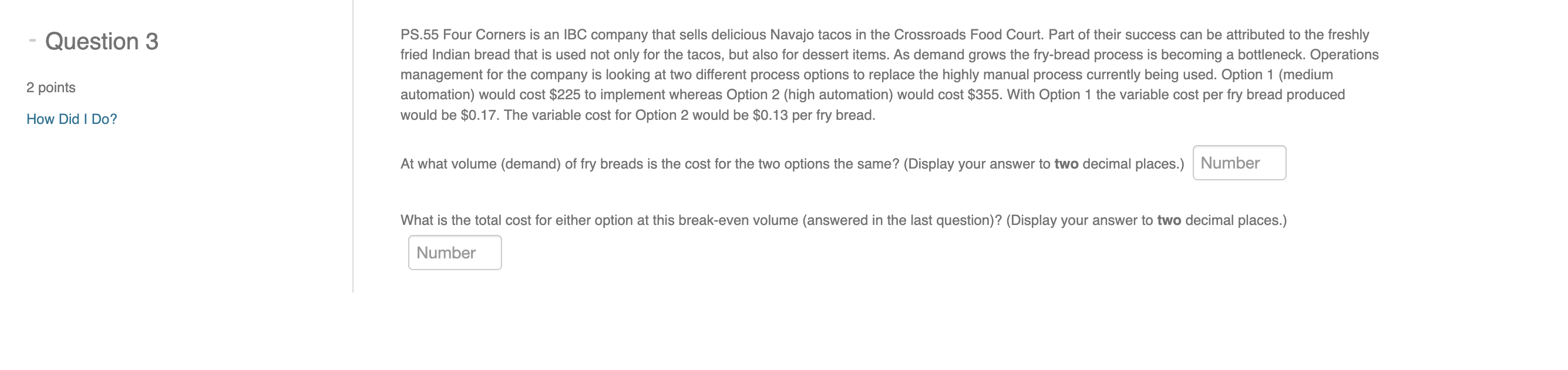 Solved PS.55 Four Corners is an IBC company that sells | Chegg.com