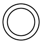 Solved Write two lines of code to draw the following circles | Chegg.com