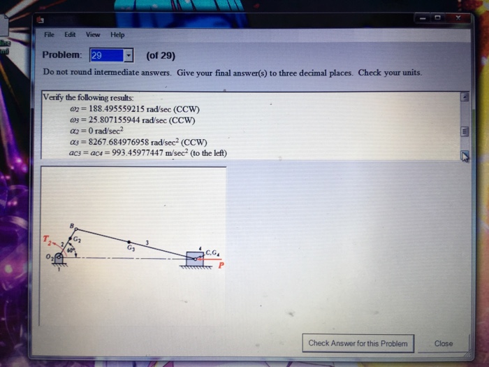Solved File Edit View Help Problem 20 (of 29) Do not round | Chegg.com