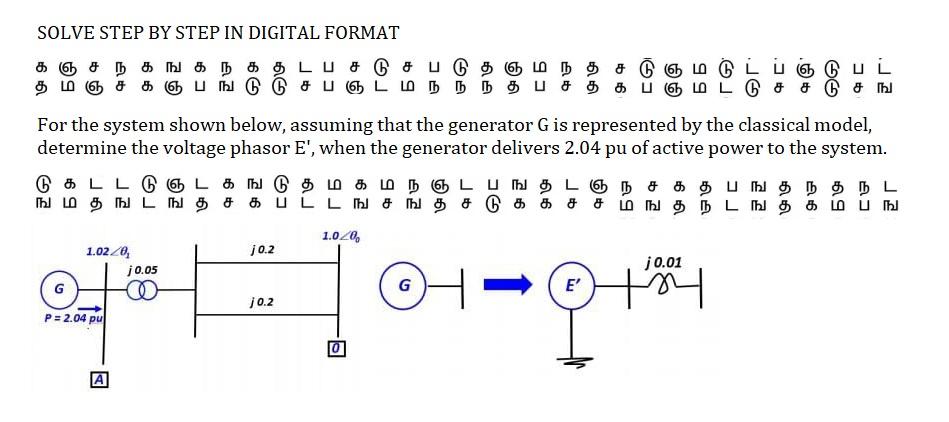 Solved SOLVE STEP BY STEP IN DIGITAL FORMAT For the system | Chegg.com