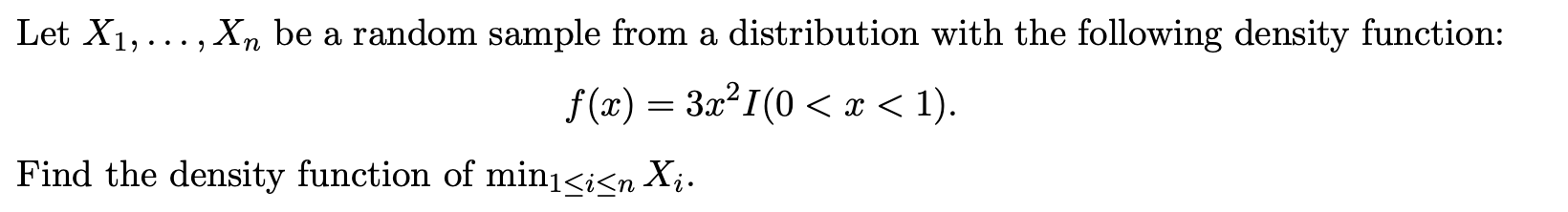 Solved Let X1,…,Xn be a random sample from a distribution | Chegg.com