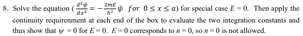 Solved 2mE h2 day 8. Solve the equation ( - 4 for 0