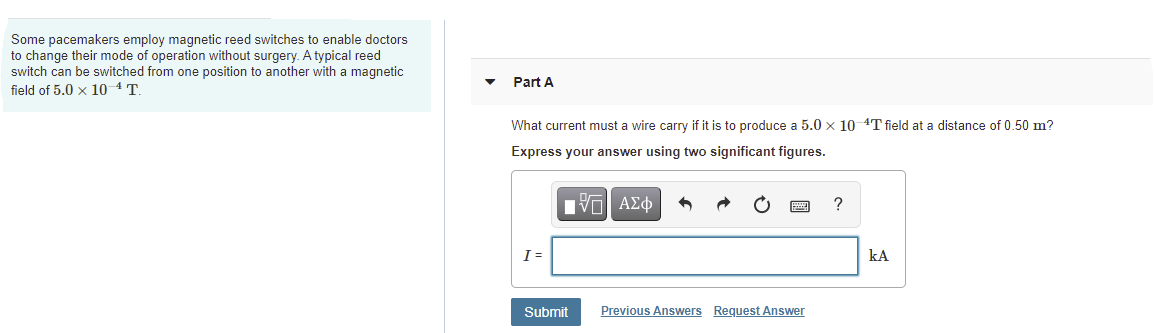 Solved Some pacemakers employ magnetic reed switches to | Chegg.com