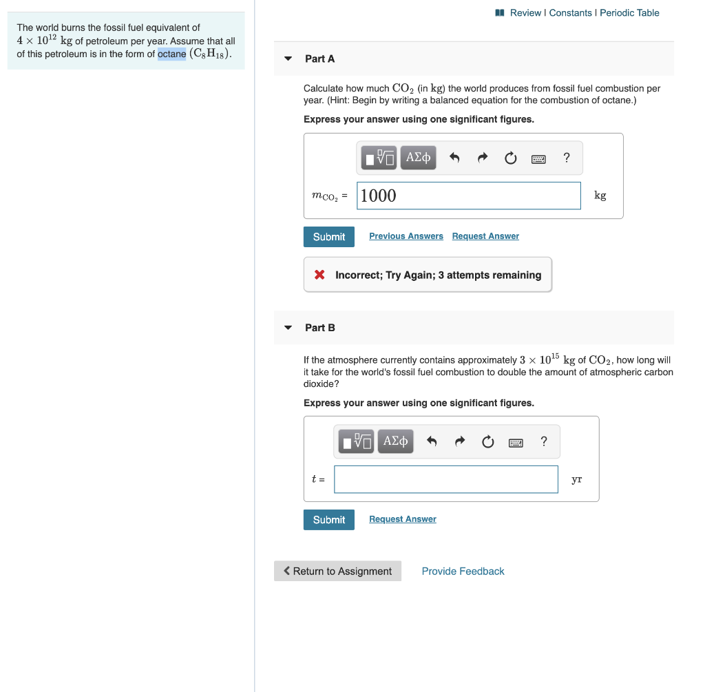Review | Constants Periodic Table The world burns the | Chegg.com