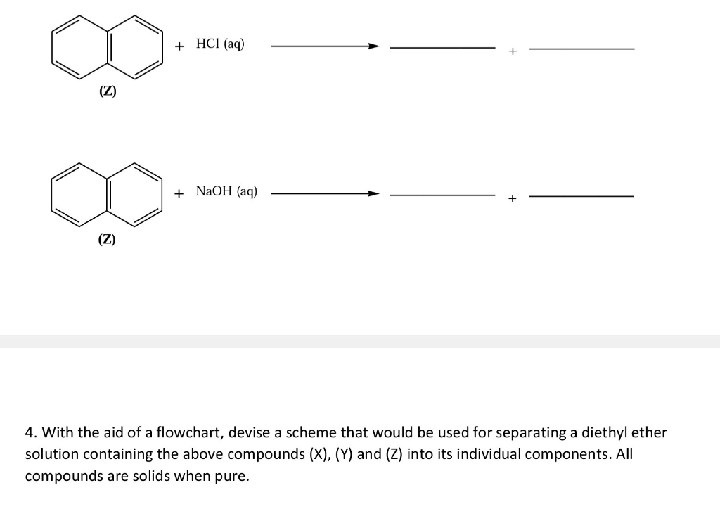 Solved + HCl (aq) + NaOH (aq) + 4. With the aid of a | Chegg.com