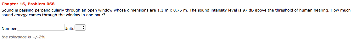 Solved Sound is passing perpendicularly through an open | Chegg.com