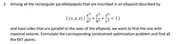 Solved Among all the rectangular parallelepipeds that are | Chegg.com