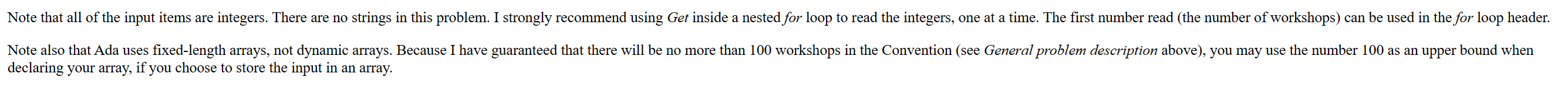 2. Ada problem Write a Ada program to solve the | Chegg.com