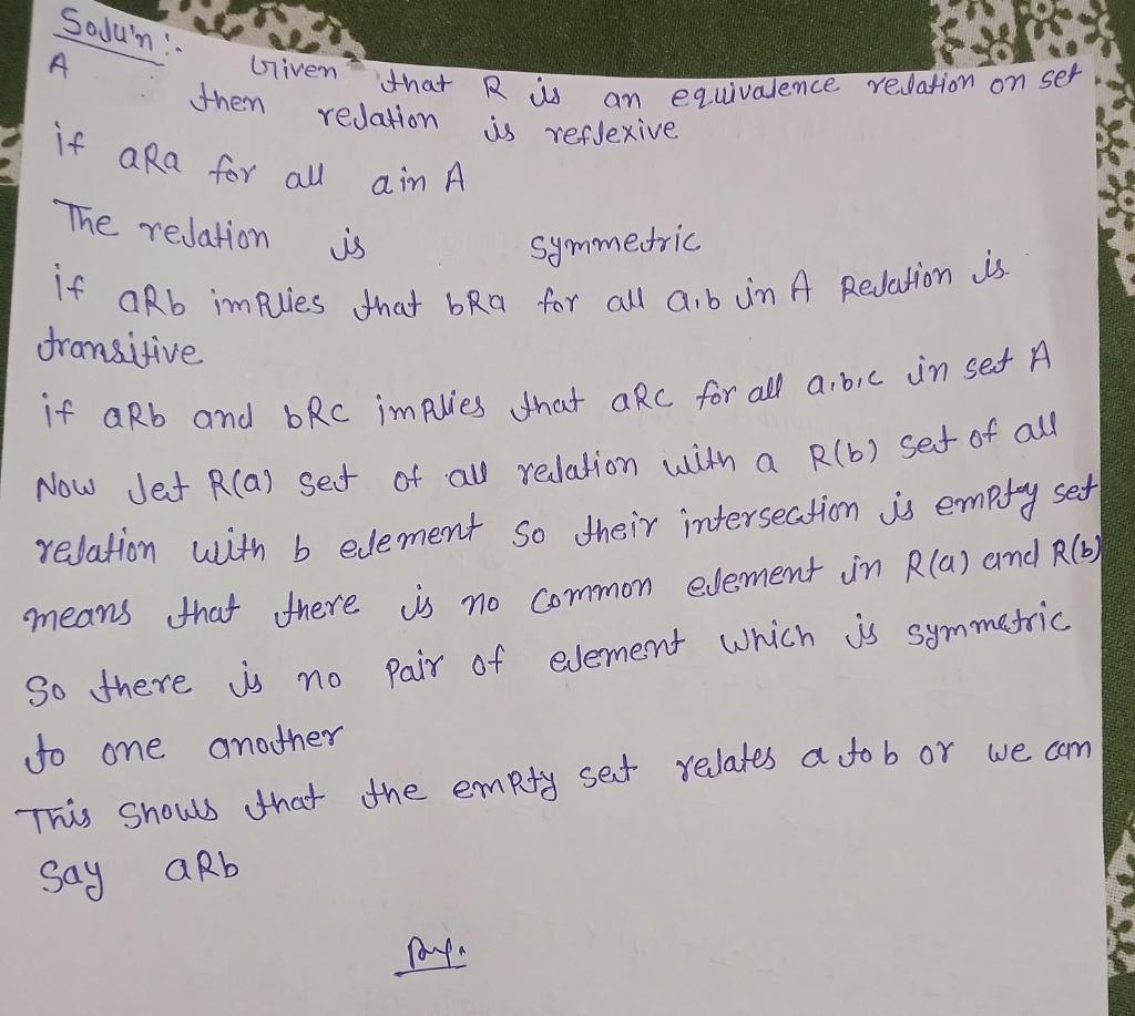 Solved I need this in mathematical proof writing. I posted | Chegg.com